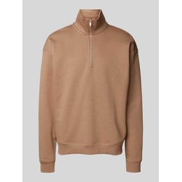 McNeal Sweatshirt mit Troyer-Kragen