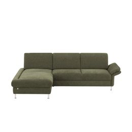 Höffner Ecksofa Diva Lounge Vital ¦ grün ¦ Maße (cm): B: 265 H: 85 T: 205