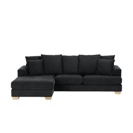 Soho Ecksofa Franka ¦ schwarz ¦ Maße (cm): B: 268 H: 87 T: 161