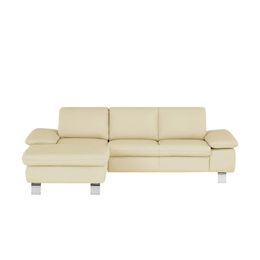 Smart Ecksofa Finola ¦ beige ¦ Maße (cm): B: 240 H: 80 T: 152