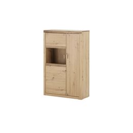 Höffner Highboard Volare ¦ holzfarben ¦ Maße (cm): B: 90,1 H: 139,2 T: 37