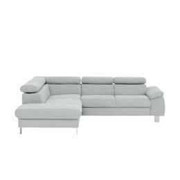 U.N.O uno Ecksofa Micky ¦ grau ¦ Maße (cm): B: 207 H: 72 T: 249