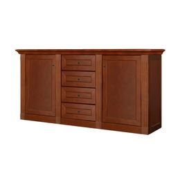 maison bleue Sideboard Petit Chalet ¦ braun ¦ Maße (cm): B: 170 H: 8