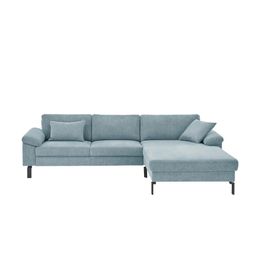 Max Schelling Ecksofa Maximum ¦ blau ¦ Maße (cm): B: 255 H: 89 T: 2