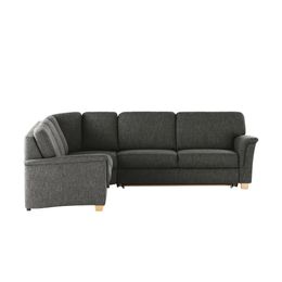 Smart Ecksofa Valencia ¦ schwarz ¦ Maße (cm): B: 242 H: 90 T: 272