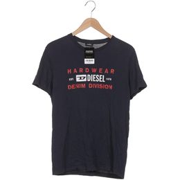 Diesel Herren T-Shirt, marineblau, Gr. 48