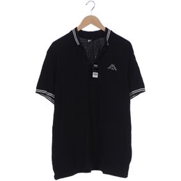 Kappa Herren Poloshirt, schwarz, Gr. 58