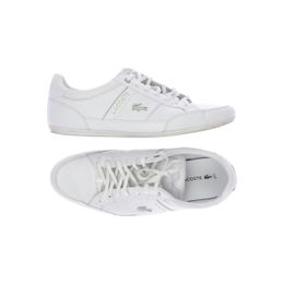 Lacoste Herren Sneakers, weiß, Gr. 42