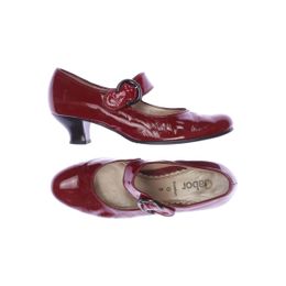 Gabor Damen Pumps, rot, Gr. 5