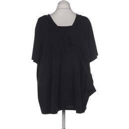 Selection by Ulla Popken Damen Bluse, schwarz, Gr. 54