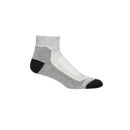 Icebreaker Merino Hike+ Light Socken Mini - Frau - Blizzard Heather - Größe L