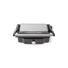 Nedis KAGR131FSR - grill - silver/black