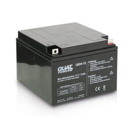 QUATPower Blei-Akkumulator LB24-12, 12 V-/24 Ah