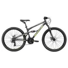 Mountainbike Bikestar Fahrräder Gr. 42cm, 27,5 Zoll (69,85cm), schwarz für Damen und Herren, Kettenschaltung