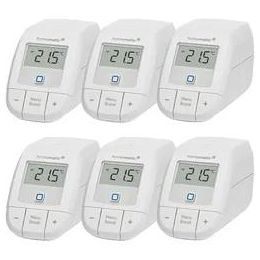 HOMEMATIC IP Heizkörperthermostat "6er Set basic" Heizkörperthermostate weiß (grundfarbe)