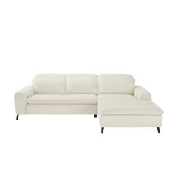 Jette Home Ecksofa aus Flachgewebe Jette Sense ¦ beige ¦ Maße (cm): B