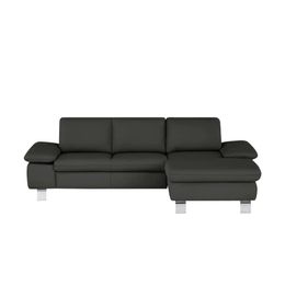 Smart Ecksofa Finola ¦ schwarz ¦ Maße (cm): B: 240 H: 80 T: 152