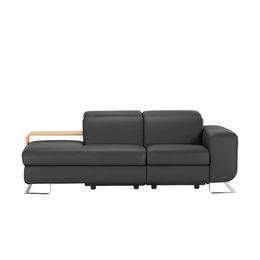 JOOP! Ledersofa 8151 ¦ braun ¦ Maße (cm): B: 211 H: 74 T: 111