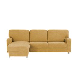 Smart Ecksofa Valencia ¦ gelb ¦ Maße (cm): B: 267 H: 90 T: 173