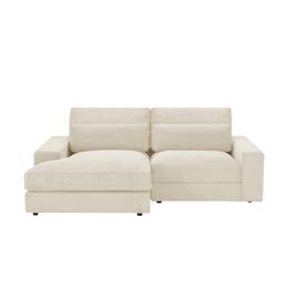 Höffner Ecksofa Branna ¦ creme ¦ Maße (cm): B: 232 H: 88 T: 164