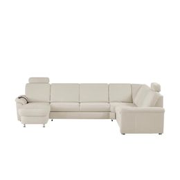 meinSofa Wohnlandschaft Mikrofaser Rita ¦ creme ¦ Maße (cm): B: 330 H