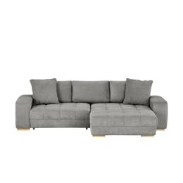 bobb Ecksofa Caro ¦ grau ¦ Maße (cm): B: 305 H: 86 T: 202