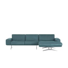 Koinor Ecksofa Hiero ¦ türkis/petrol ¦ Maße (cm): B: 298 H: 80 T: 15