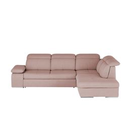 switch Ecksofa Avilla ¦ rosa/pink ¦ Maße (cm): B: 285 H: 86 T: 234