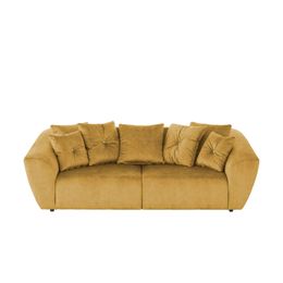 Smart Big Sofa Krista ¦ gelb ¦ Maße (cm): B: 250 H: 81 T: 106