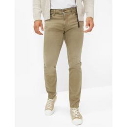 Brax Herren Five-Pocket-Hose Style CHUCK, Khaki, Gr. 30/32