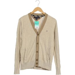 Tommy Hilfiger Herren Strickjacke, beige, Gr. 46