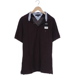 Tommy Hilfiger Herren Poloshirt, braun, Gr. 52