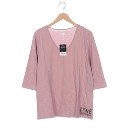 sheego Damen Langarmshirt, pink, Gr. 48