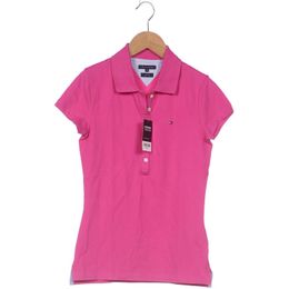 Tommy Hilfiger Damen Poloshirt, pink, Gr. 34