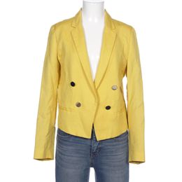 Mango Damen Blazer, gelb, Gr. 38