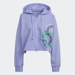 Adidas by Stella McCartney Cropped Kapuzenjacke