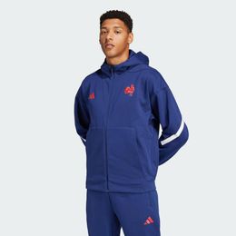 Adidas Frankreich Travel Z.N.E. Zip-Hoodie