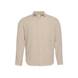 Campus Sutra Button Up Shirt ' Mathias ' male Beige size S