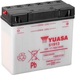 Yuasa 51913 Motorradbatterie 12 V 19 Ah