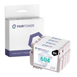 FairToner 4er Multipack Set kompatibel f&uuml;r Epson C13T10G64010 / 604 Expression Home XP-3205 Druckerpatronen