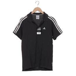 Adidas Herren Poloshirt, schwarz, Gr. 46