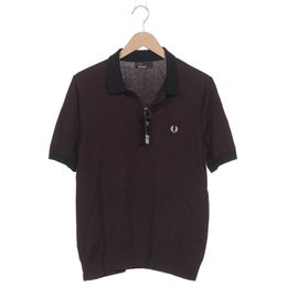 Fred Perry Herren Poloshirt, bordeaux, Gr. 52