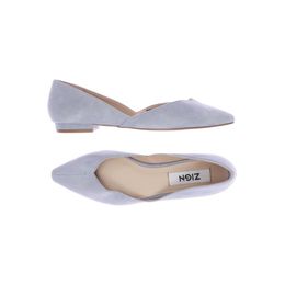 Zign Shoes Zign Damen Ballerinas, hellblau, Gr. 40