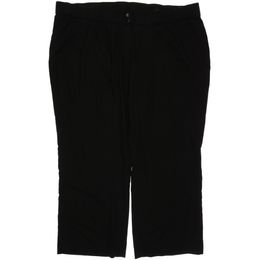 Ulla Popken Damen Stoffhose, schwarz, Gr. 58