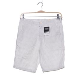 BOSS Orange Damen Shorts, weiß, Gr. 46