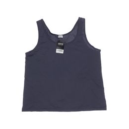 Ulla Popken Damen Top, blau, Gr. 46