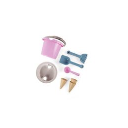 DANTOY Thorbjorn Bucket set w. Ice cream cones - Pink