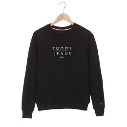 Tommy Jeans Damen Sweatshirt, schwarz, Gr. 34