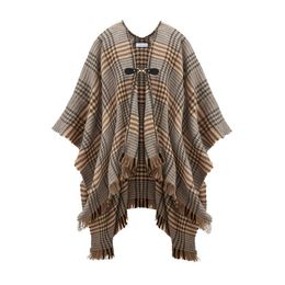 Lascana Strickponcho mehrfarbig Gr. für Damen