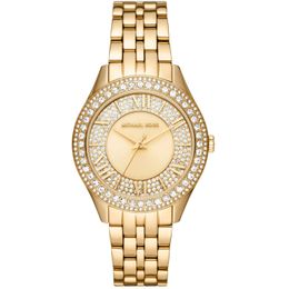 Quarzuhr Michael Kors "HARLOWE, MK4709" Armbanduhren goldfarben Damen Armbanduhr, Damenuhr, analog, Edelstahlarmband